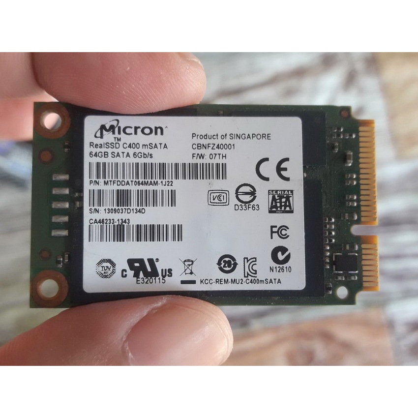ssd mSATA 64GB Micron | Shopee Thailand