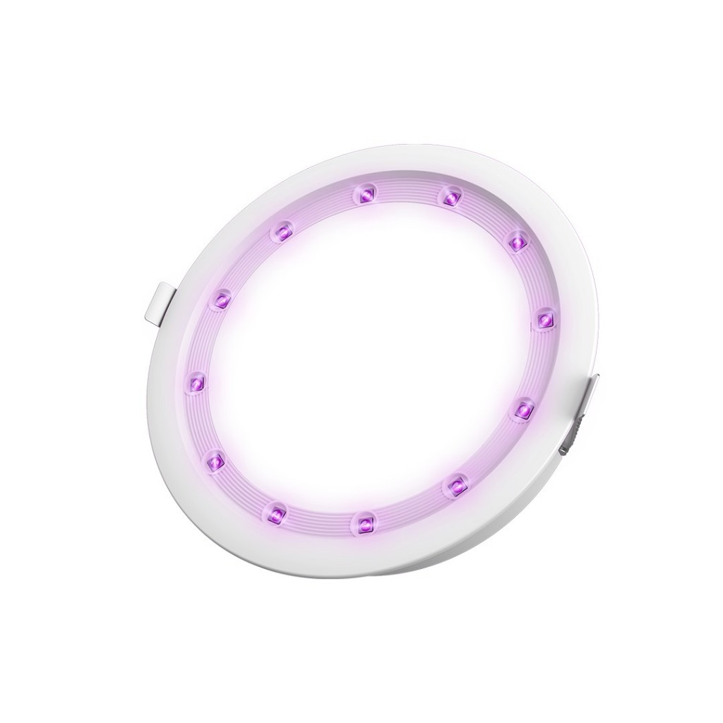 โคมดาวนไลท์พร้อม UVC,59S#Sunclean Downlight/5"/18LED/WH/UV-C | Shopee Thailand