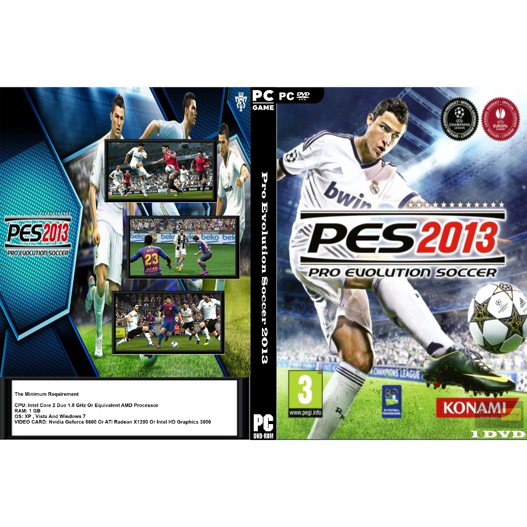 แผ่น Game PC Pro Evolution Soccer 2013 (1DVD) | Shopee Thailand