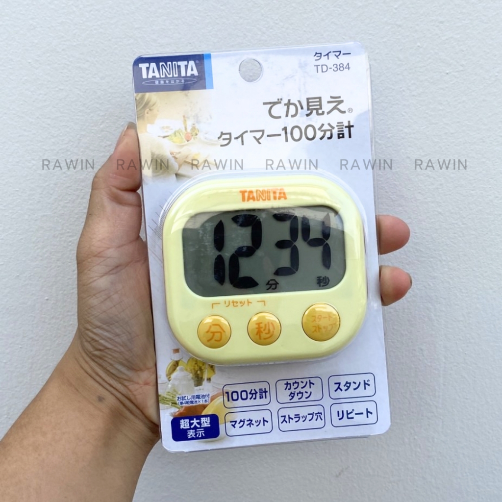 ⚡️ซื้อในไลฟ์ลด50%⚡️ สินค้าญี่ปุ่น นาฬิกาจับเวลา Tanita Timer TD 384 ...