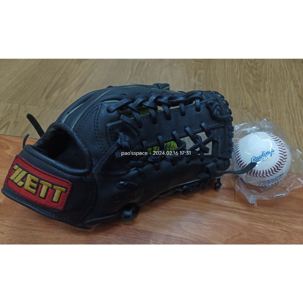 ถุงมือรับลูกเบสบอล/ซอฟท์บอล Used ZETT Baseball & Softball Glove 11.5" | Shopee Thailand