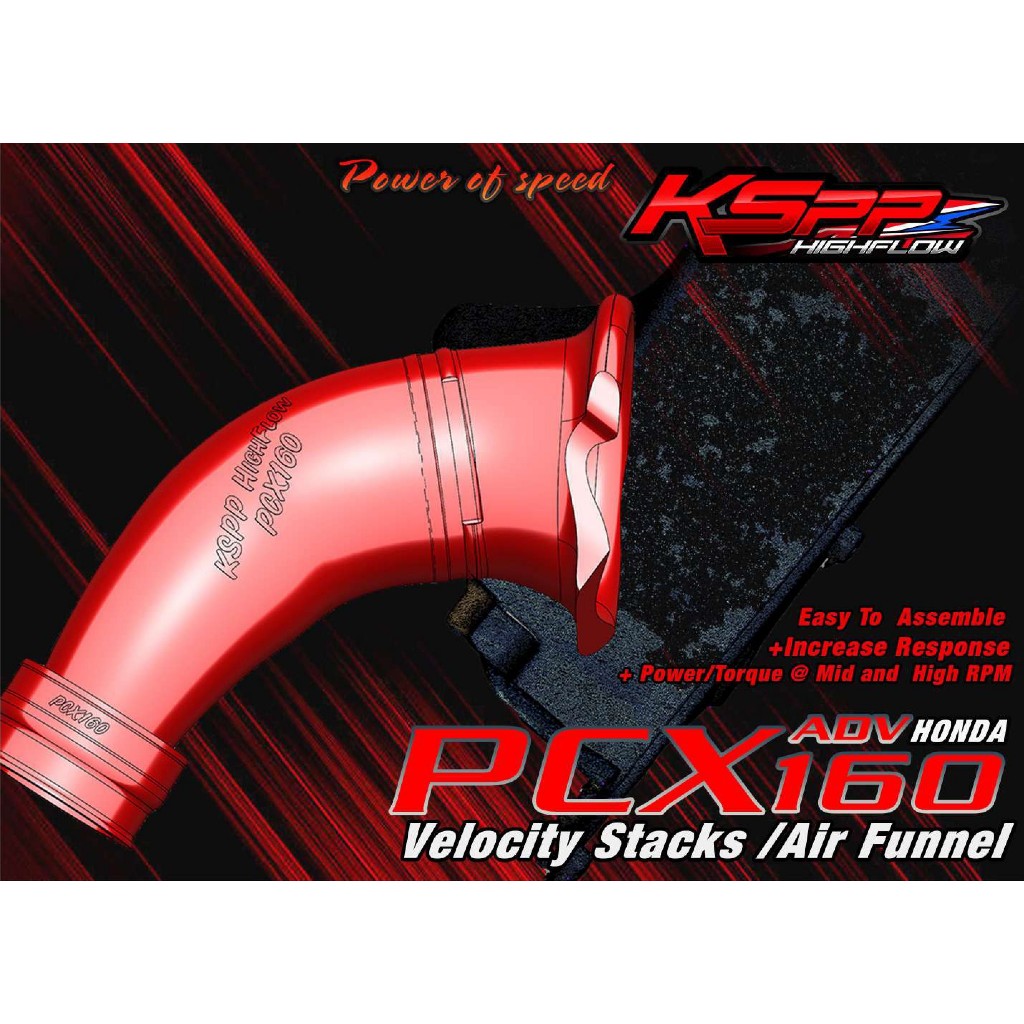 PCX160 AVD160 Click160 ท่อกรอง คอกรอง PCX160 AVD160 Click160 Intake ...