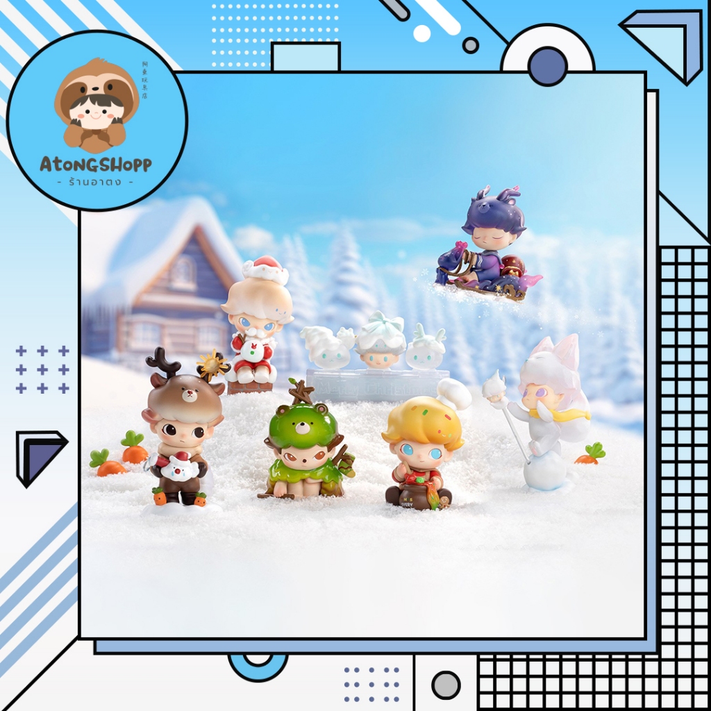 POP MART : DIMOO Letters from Snowman Series (Set) | Shopee Thailand