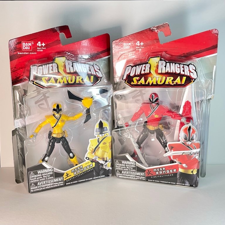 Bandai USA PR SAMURAI POWER RANGERS SAMURAI fire MEGA RANGER | Shopee ...