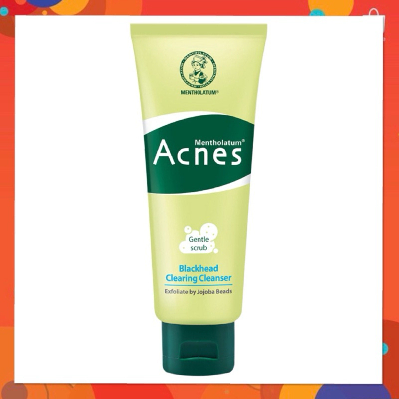 โฟมล้างหน้า 100 g Mentholatum Acnes Clearing Cleanser เมนโทลาทั่ม แอ ...