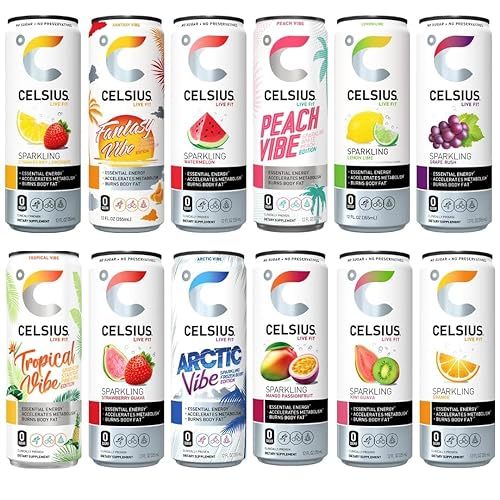 (พร้อมส่งจากไทย) CELSIUS Sparkling Functional Essential Energy Drink ...