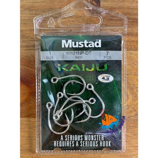 เบ็ดตกปลา MUSTAD KAIJU HOOK (10121NP-DT) | Shopee Thailand
