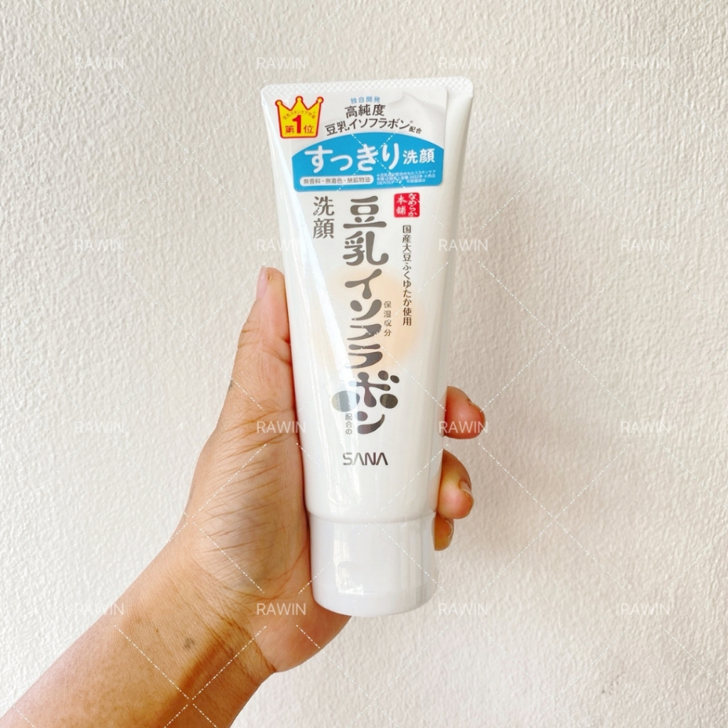 ⚡️ซื้อในไลฟ์ลด50%⚡️โฟม เต้าหู้ ซาน่า Sana Nameraka Honpo Soy Cleansing Foam 150g โฟมล้างหน้า ...