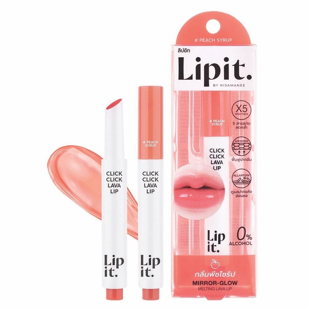 Lipit. Click Click Lava Lip 1.9g ลิปอิท คลิก คลิก ลาวา ลิป | Shopee ...