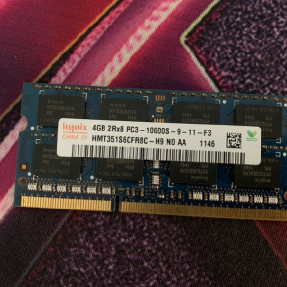 แรมโน็ตบุ๊ค ฮีนิกซ์ RAM Notebook hynix 4 GB PC3-10600S DDR3 1600MHz | Shopee Thailand