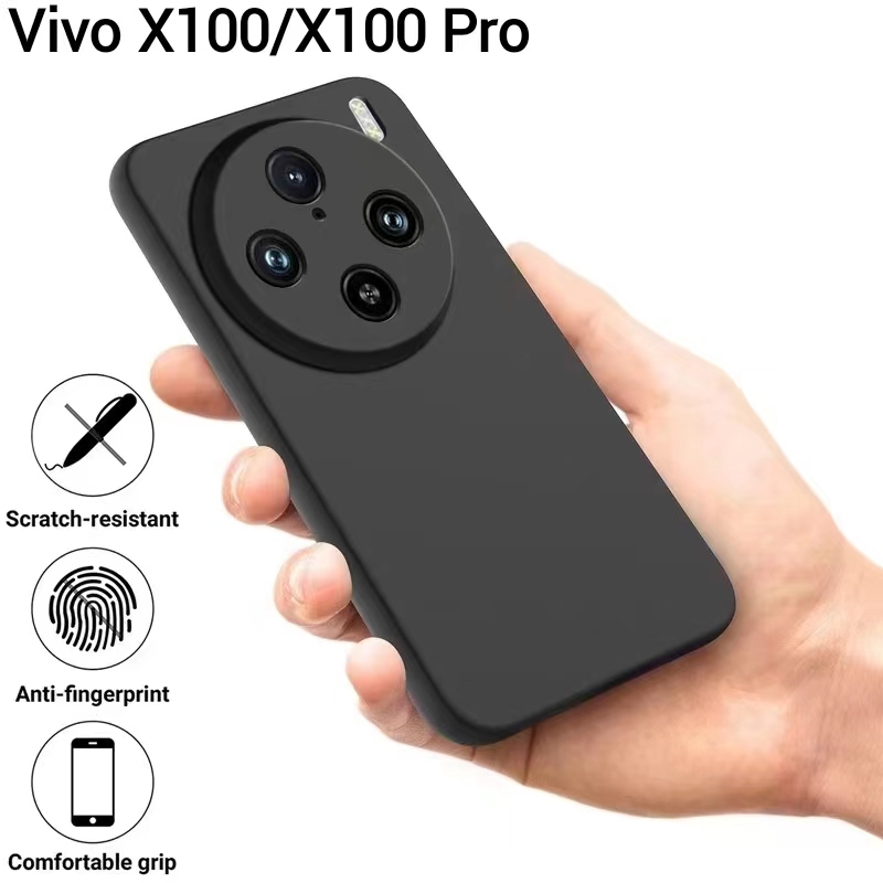 X100ตรงรุ่น(พร้อมส่งในไทย)เคสTPUนิ่มสีพาสเทลแบบคลุมกล้องVivo X100 5G ...