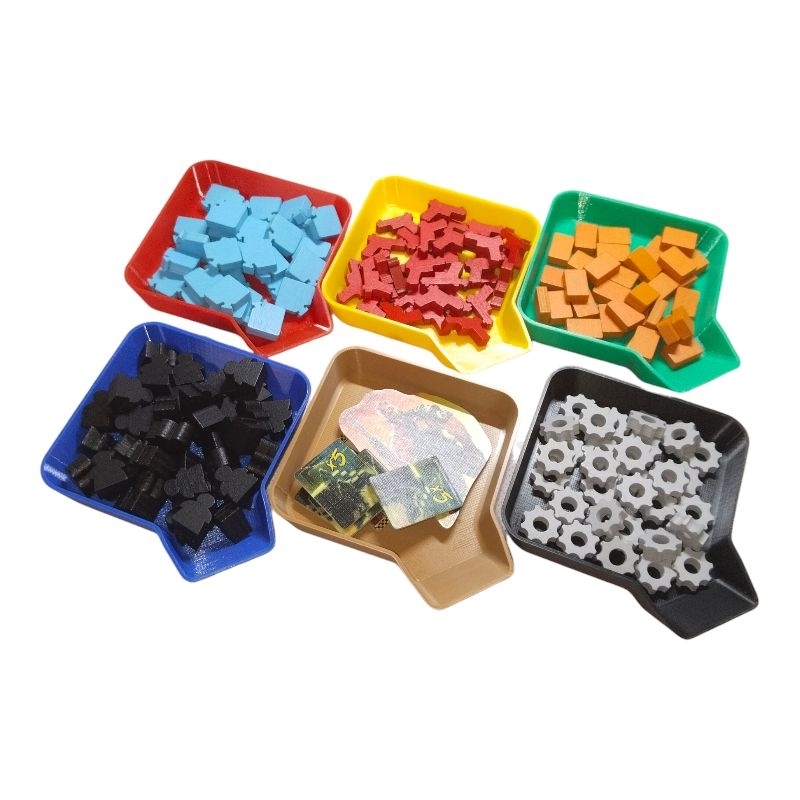 Token Tray ถาดใส่ทรัพยากร โทเคน บอร์ดเกม | Shopee Thailand