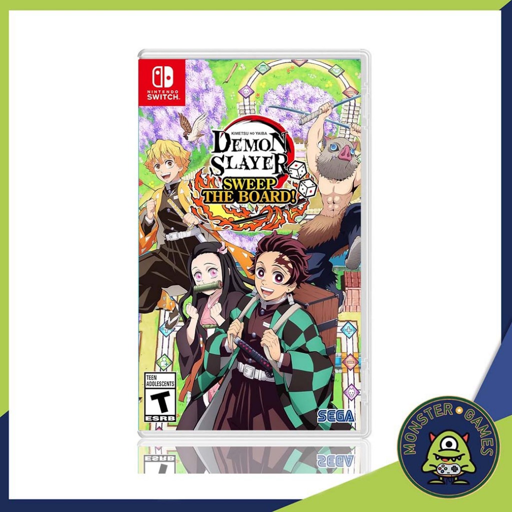 Demon Slayer - Kimetsu no Yaiba - Sweep the Board Nintendo Switch Game ...