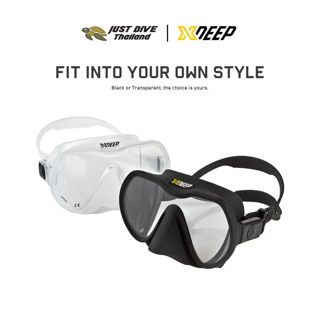 XDeep Radical Frameless Mask สำหรับ Scuba diving | Shopee Thailand