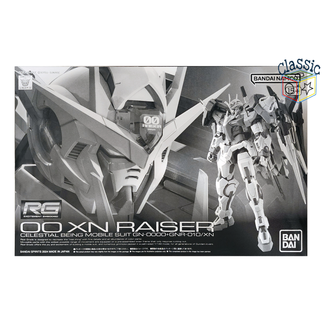 RG 1/144 00 XN Raiser GN-0000+GNR-010/XN Real Grade Gundam OO กันดั้ม ...