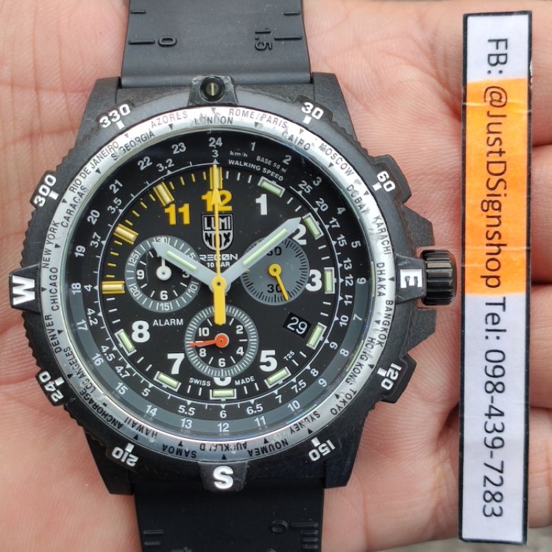 Luminox 8841.KM Recon Team Leader มือ2 หายาก | Shopee Thailand