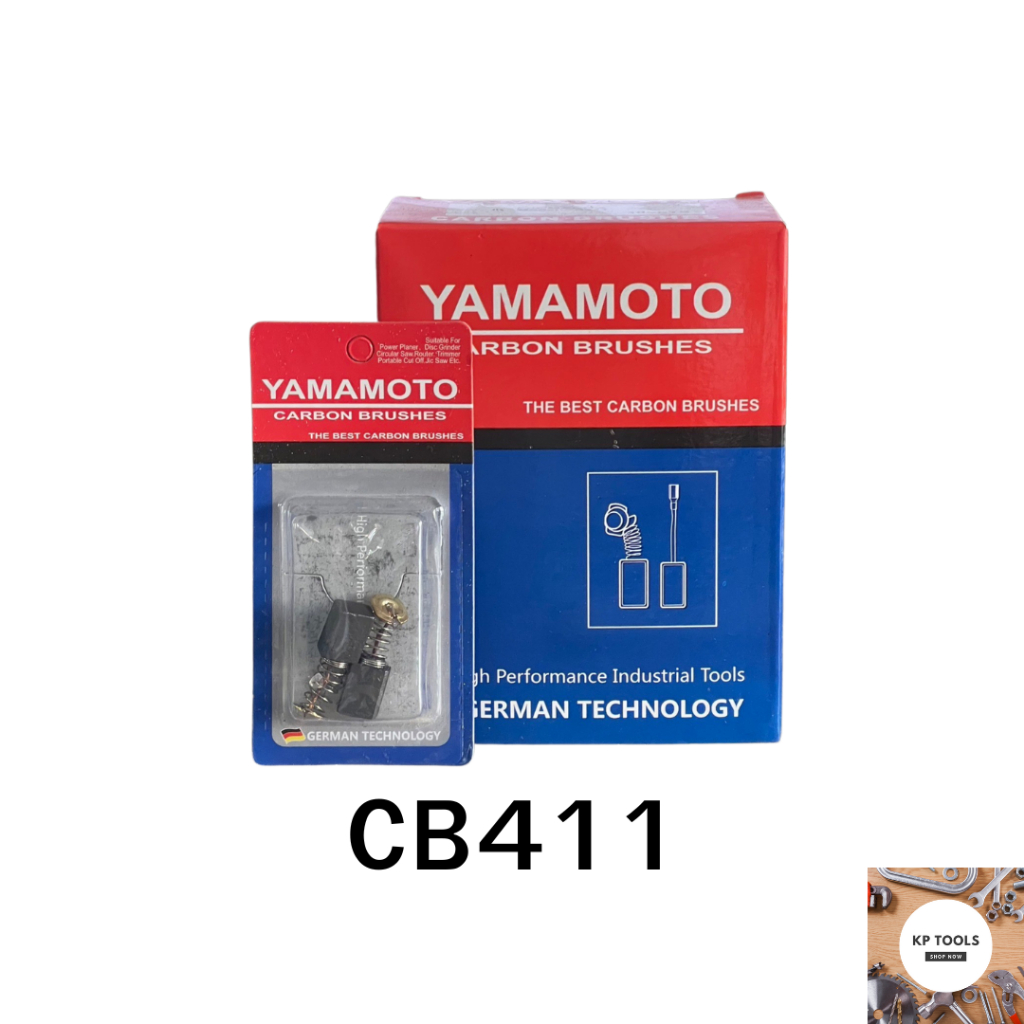 แปรงถ่านแบบสปริง CB408 CB411 CB464 (ใช้แปรงถ่านเบอร์เดียวกันได้ ...