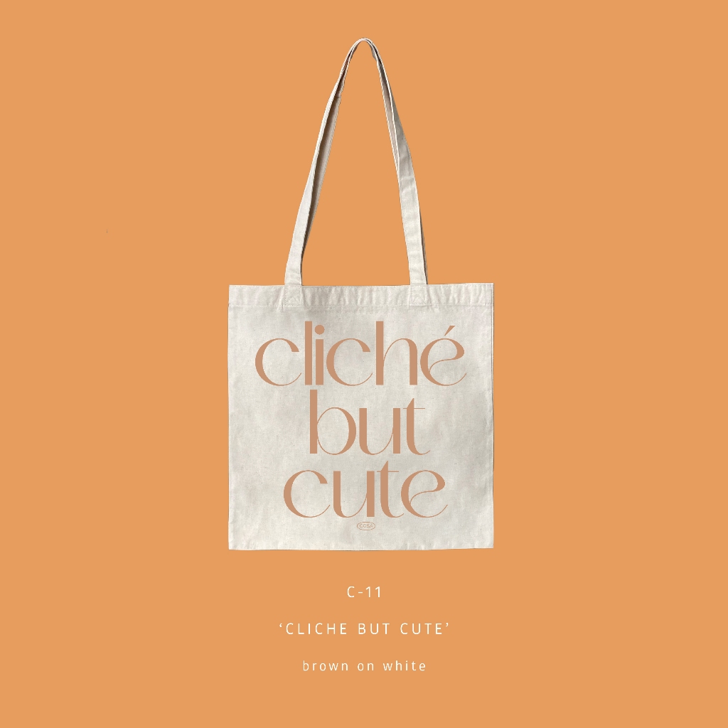 COSA - CLICHE BUT CUTE - BROWN | Shopee Thailand