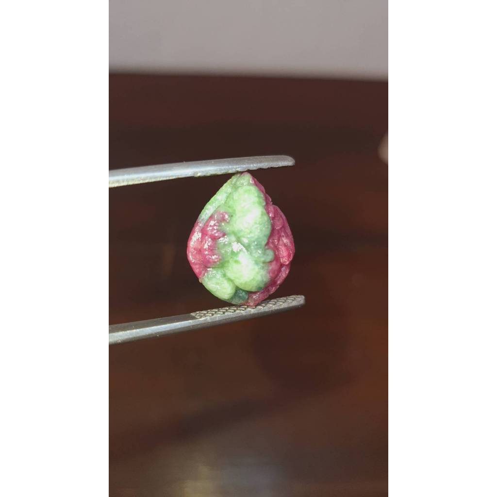 J285 รูบี้อินซอนไซต์ งานแกะองค์พระพิฆเนศ เหมาะสำหรับทำจี้ | Shopee Thailand