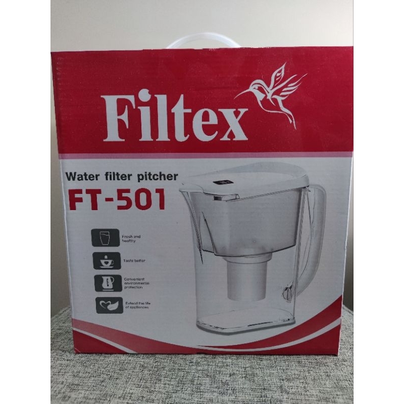 เหยือกกรองน้ำ เครื่องกรองน้ำ Filtex รุ่น FT-501 | Shopee Thailand