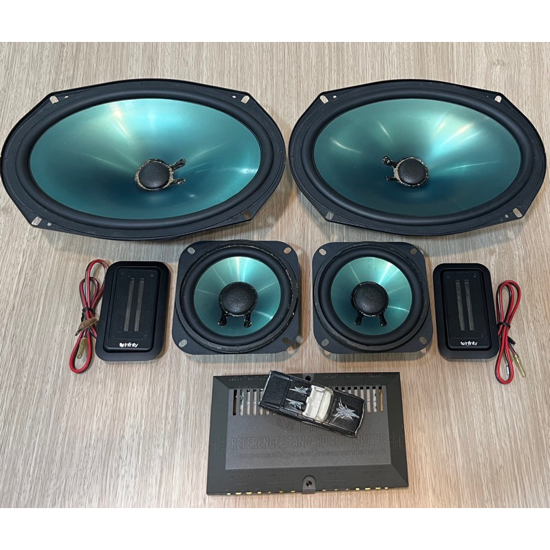ลำโพงแยกชิ้น 6x9" 3ทาง Infinity Kappa uรุ่น top tweeter Emit เสียงเพราะ ...