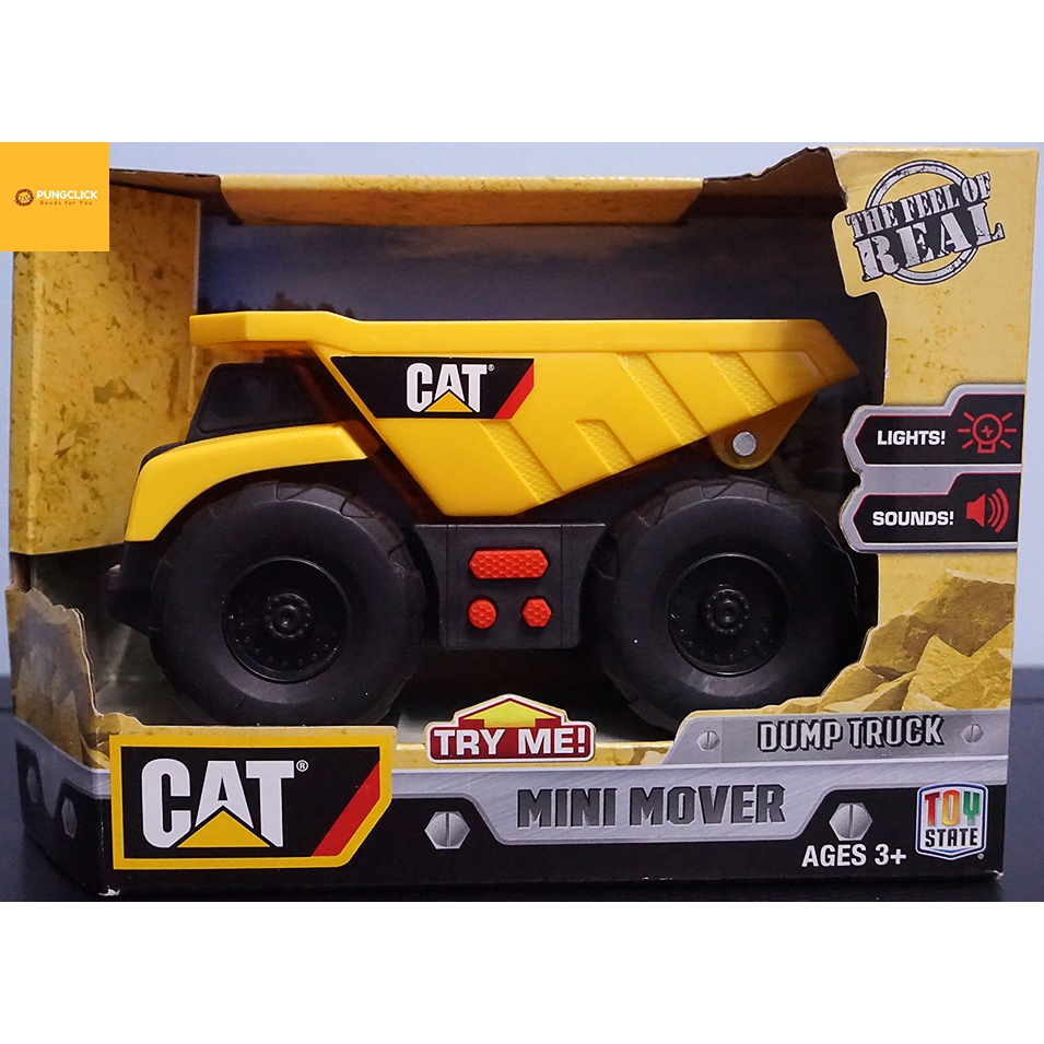 CAT Mini Mover Dump Truck รถก่อสร้าง รถมินิดั้มทรัค มีไฟ มีเสียง ของแท้ ...