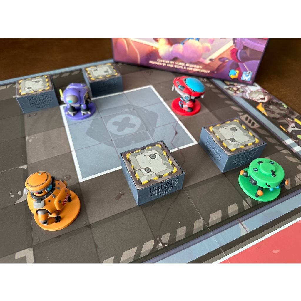 [Plastic] Robot Quest Arena Board Game: 3D Barrier Block | Shopee Thailand