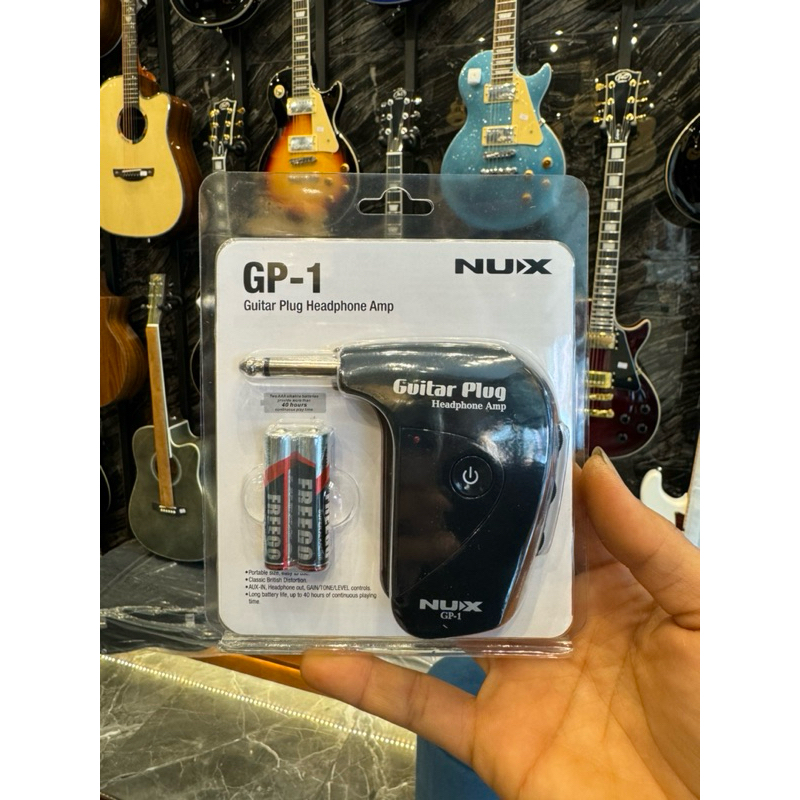 แอมป์ปลั๊ก NUX GP-1 พกพาสดวก มีเอฟเฟคเสียงแตก | Shopee Thailand