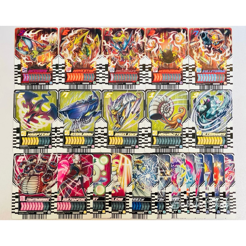 PHASE 03 - Ride Chemy Trading Card - การ์ด มาสไรเดอร์ ก็อตชาร์ด ( ระดับ C ) Kamen Rider Gotchard ...