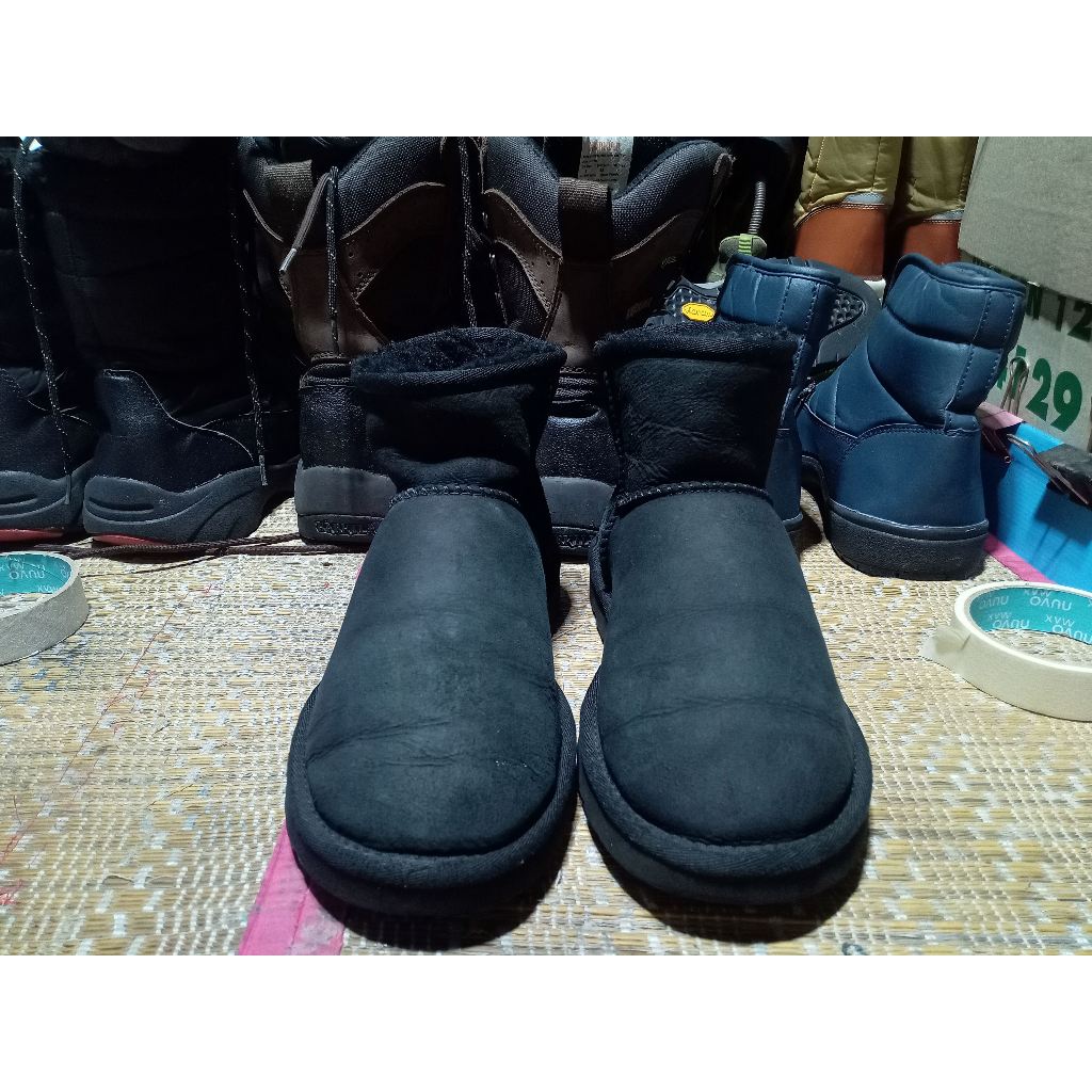 รองเท้าบูท Ugg สีดำ # 38 # 24.0 cm | Shopee Thailand