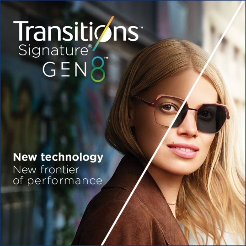 สั่งตัดเลนส์ แถมกรอบ RX.แล็ป Essilor Transition Gen8 XtraActive ...