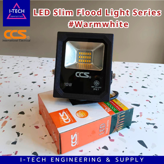 CCS สปอร์ตไลท์ LED รุ่น Slim Flood Light Series SMD แบรนด์ CCS | Shopee ...