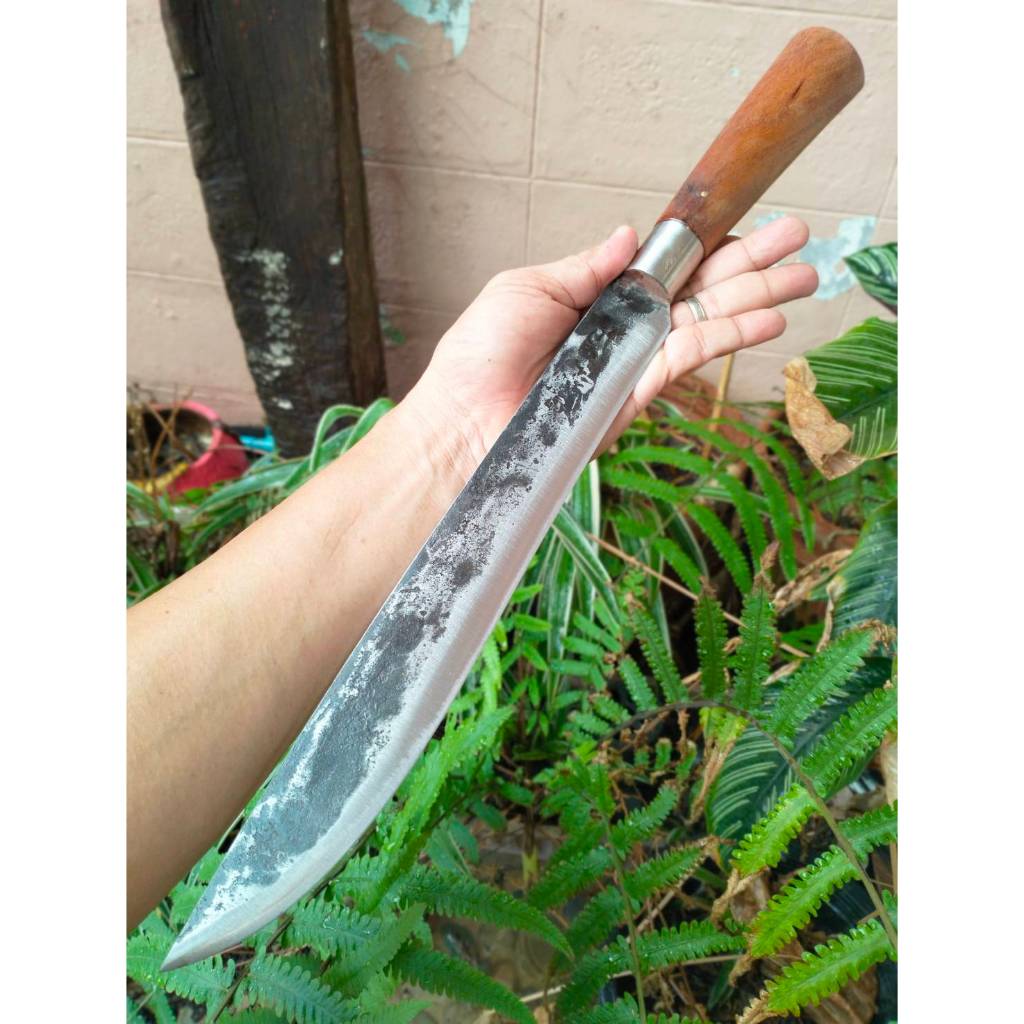 มีดควาญ มีดเหน็บ E-Nep มาเชเต้ Machete มีดเดินป่า มีดแคมป์ 11.9” sup9 ตีร้อนชุบแข็ง ผิวไฟ ด้าม ...