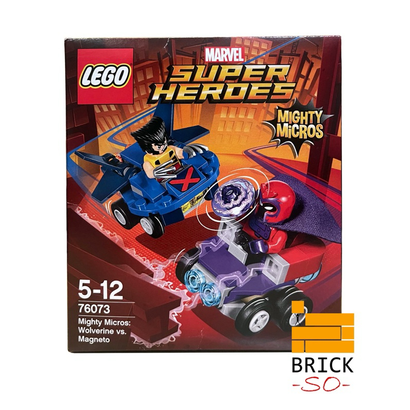 Lego 76073 Super Heroes Mighty Micros : Wolverine vs. Magneto ของแท้ ...