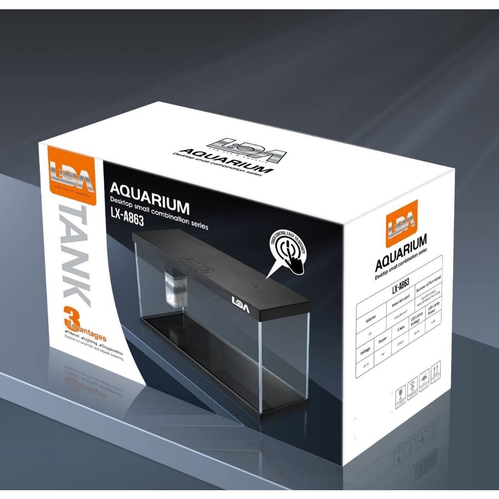LDA Aquarium Desktop Series Tank | Shopee Thailand
