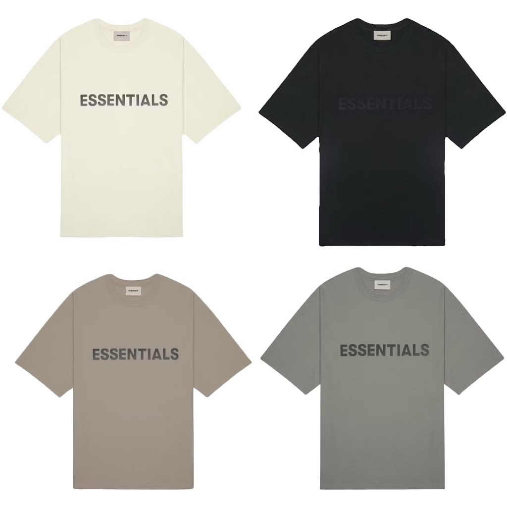ESSENTIALS FRONT LOGO TEE - ALL COLORS | Shopee Thailand