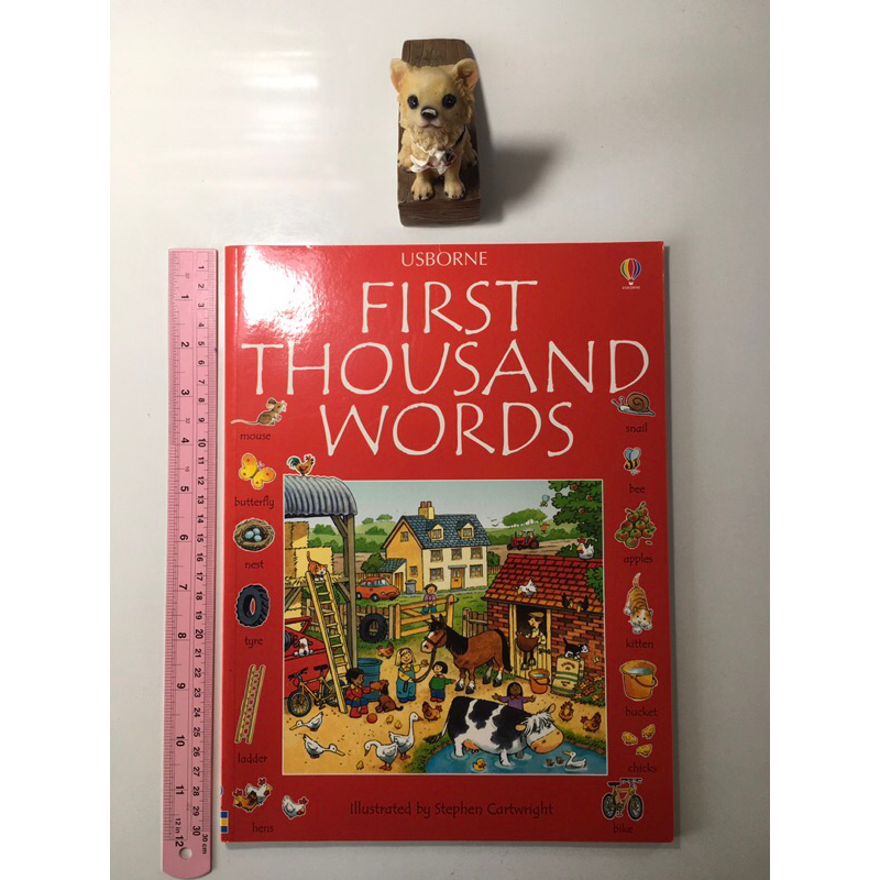 First Thousand Words หนังสือภาษา English และ ITALIAN มือสอง | Shopee ...