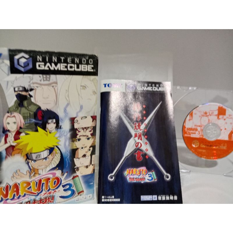 แผ่นเกมส์ GameCube - Naruto 3 (Nintendo GameCube) (ญี่ปุ่น) | Shopee Thailand