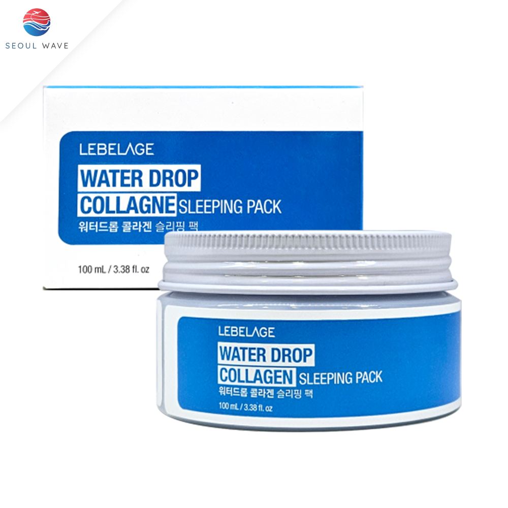 LEBELAGE Water Drop Collagen Sleeping Pack ลีเบลเอจ วอเทอร์ ดรอป คอลลา ...