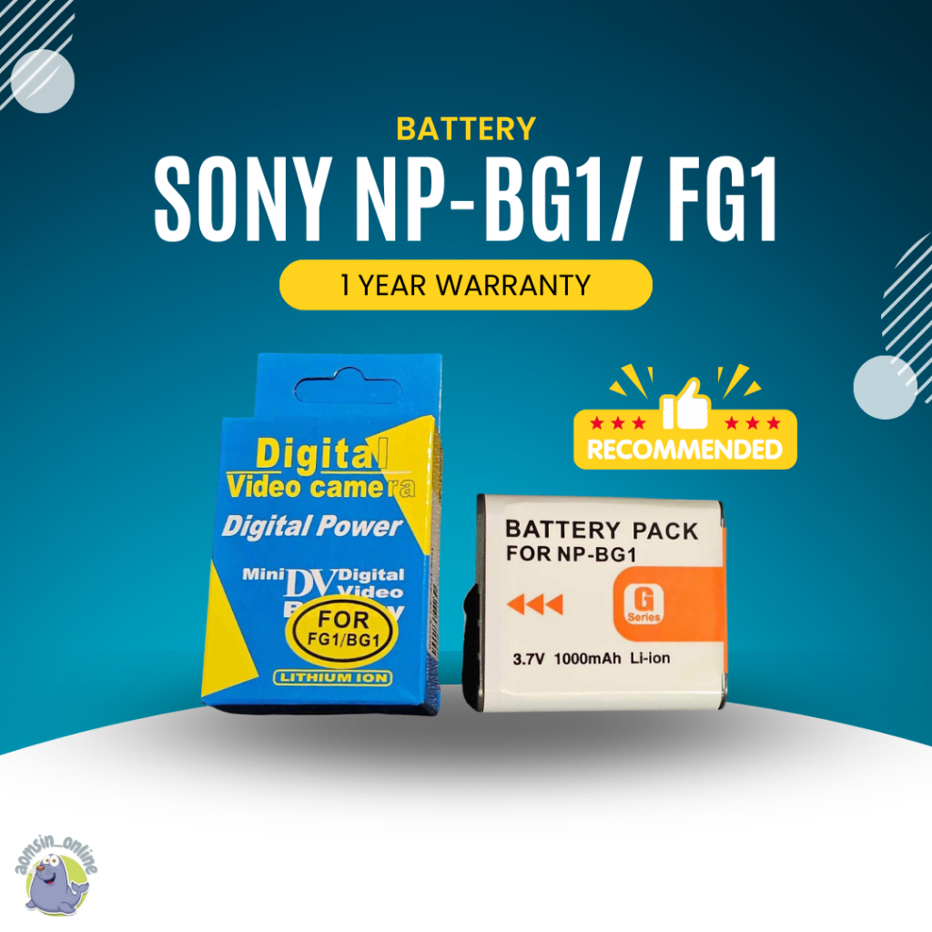 [ประกันแบต 1 ปี] แบตกล้อง Sony NP-BG1/FG1 Battery Pack Sony NP-BG1/FG1 (0174) | Shopee Thailand
