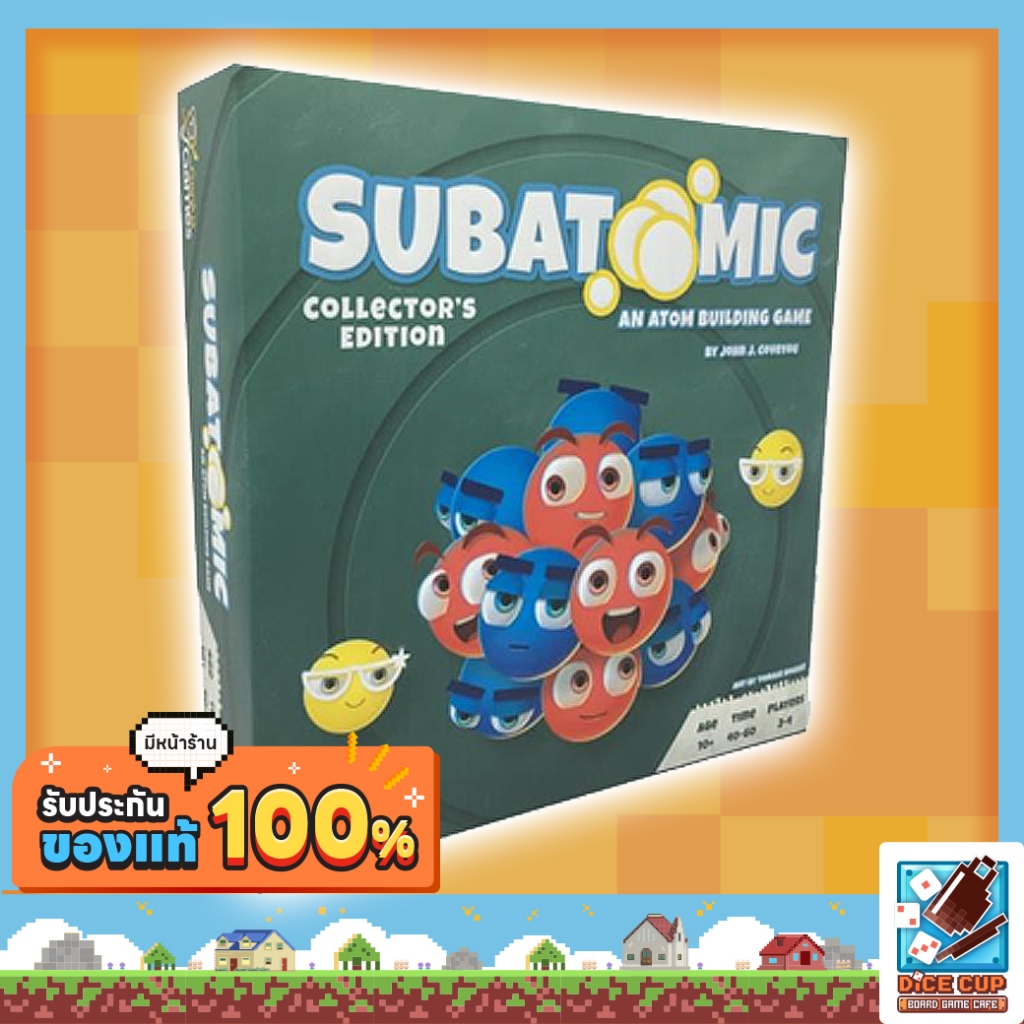 [ของแท้] Subatomic: An Atom Building Game (1st Collector's Version ...