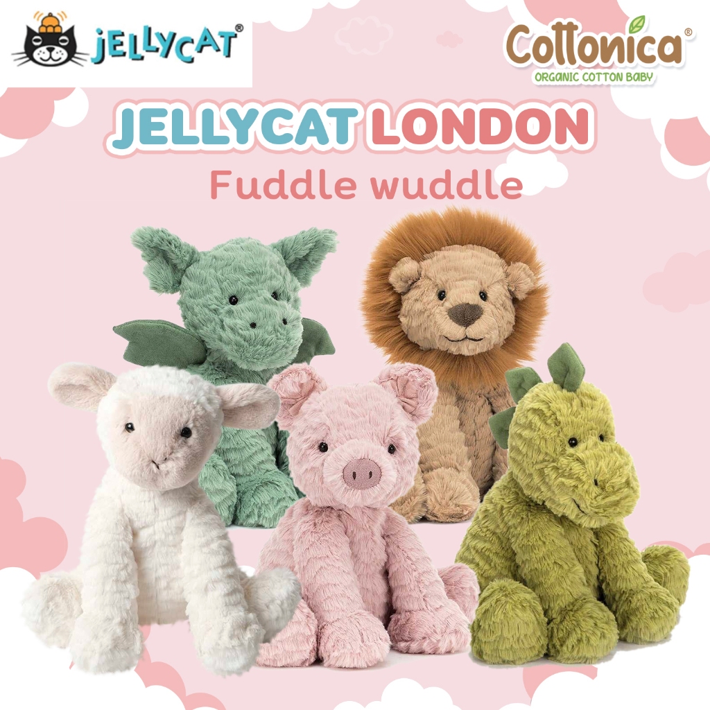 🐇ตุ๊กตา JELLYCAT® LONDON - Fuddle Wuddle เจลลี่แคท มือสองคัดสภาพ 95% ...