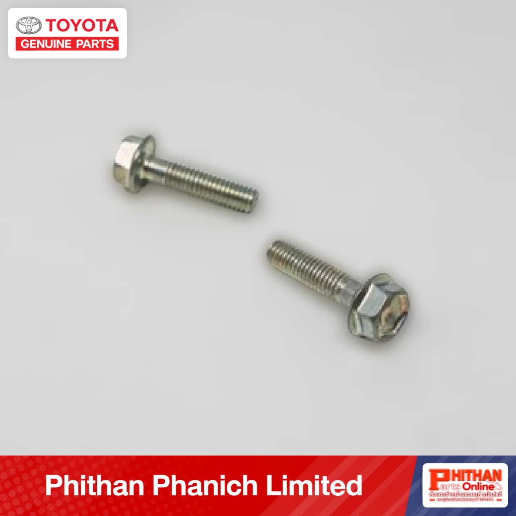 โบลท์หกเหลี่ยม โตโยต้า BOLT WASHER BASED TOYOTA 90105-T0052 87-18 ...