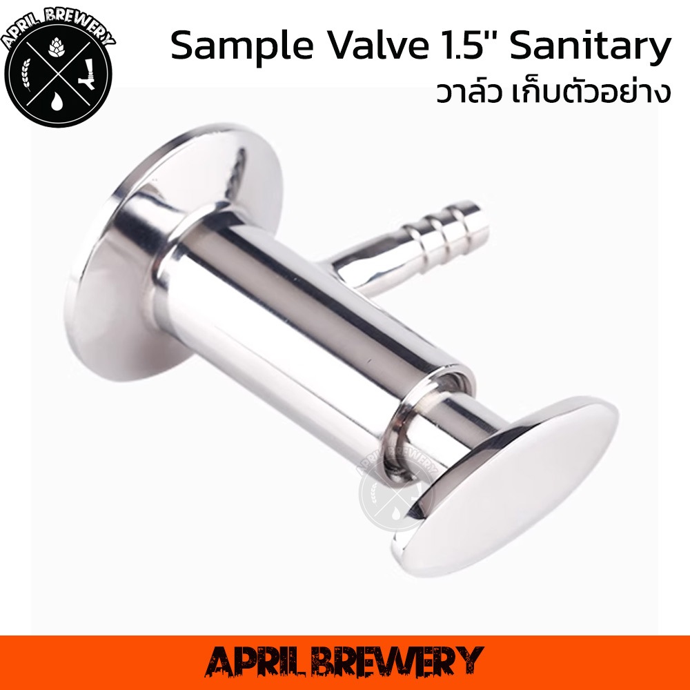 Sample Valve 1.5'' Tri Clamp Sanitary Sampling Valve Ferrule วาล์ว เก็บ ...