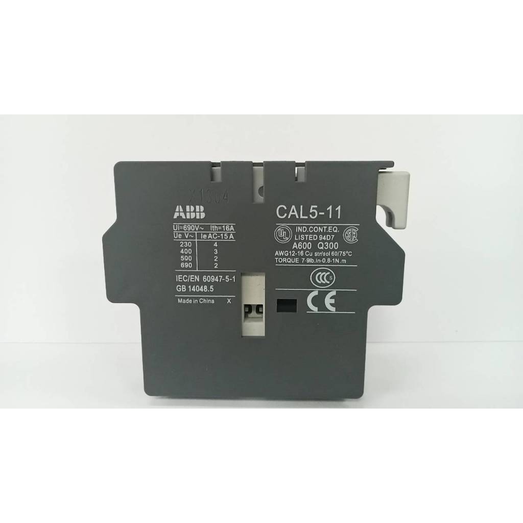 CAL5-11 Auxiliary Contact Block "ABB" | Shopee Thailand