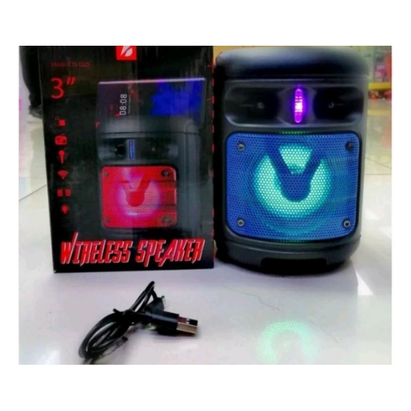 ลำโพงบลูทูธรุ่น KTS-1225 เสียงดี เปิดปิดไฟและปรับไฟได้ | Shopee Thailand