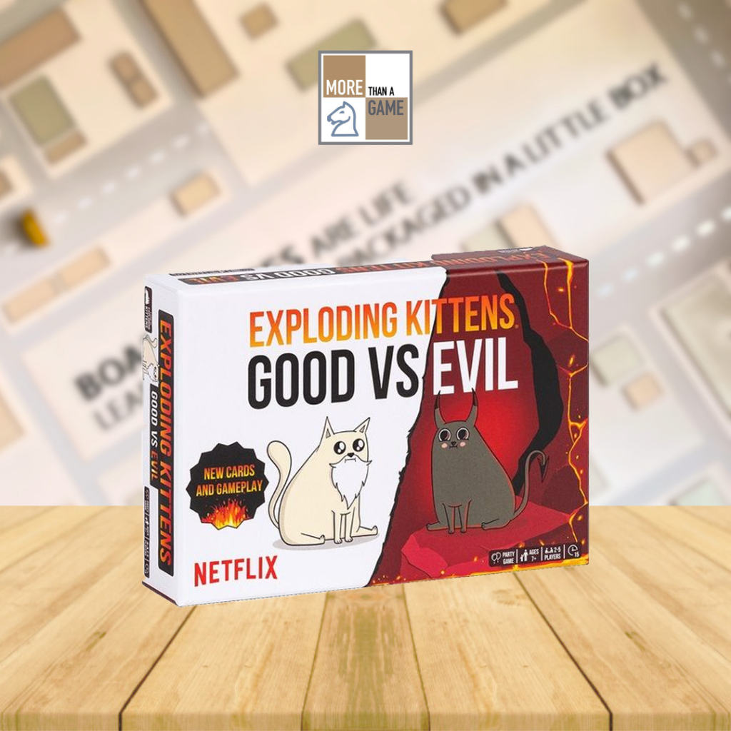 Exploding Kittens Good Vs Evil (Eng) [-Boardgame ลิขสิทธิ์แท้-] | Shopee Thailand
