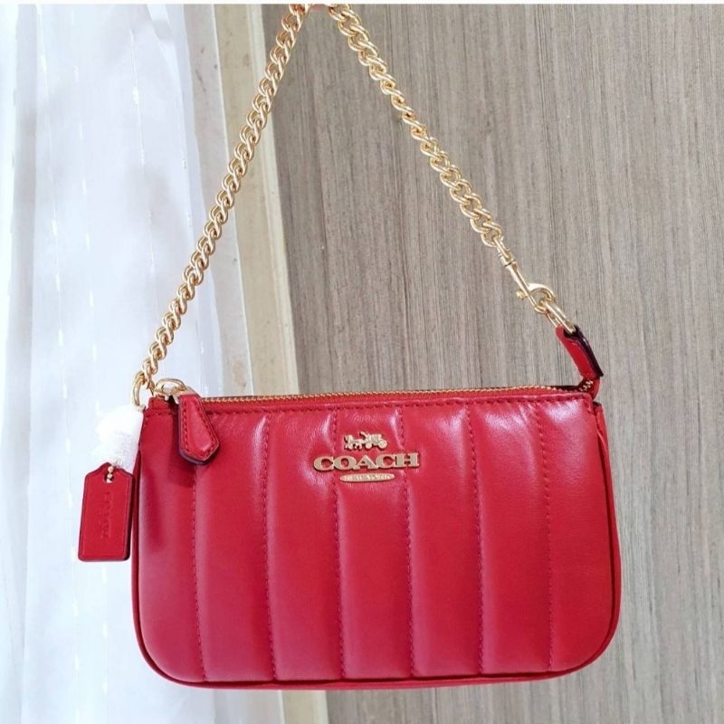 ️COACH C8302 Nolita 19 Chain With Linear Quilting | Shopee Thailand