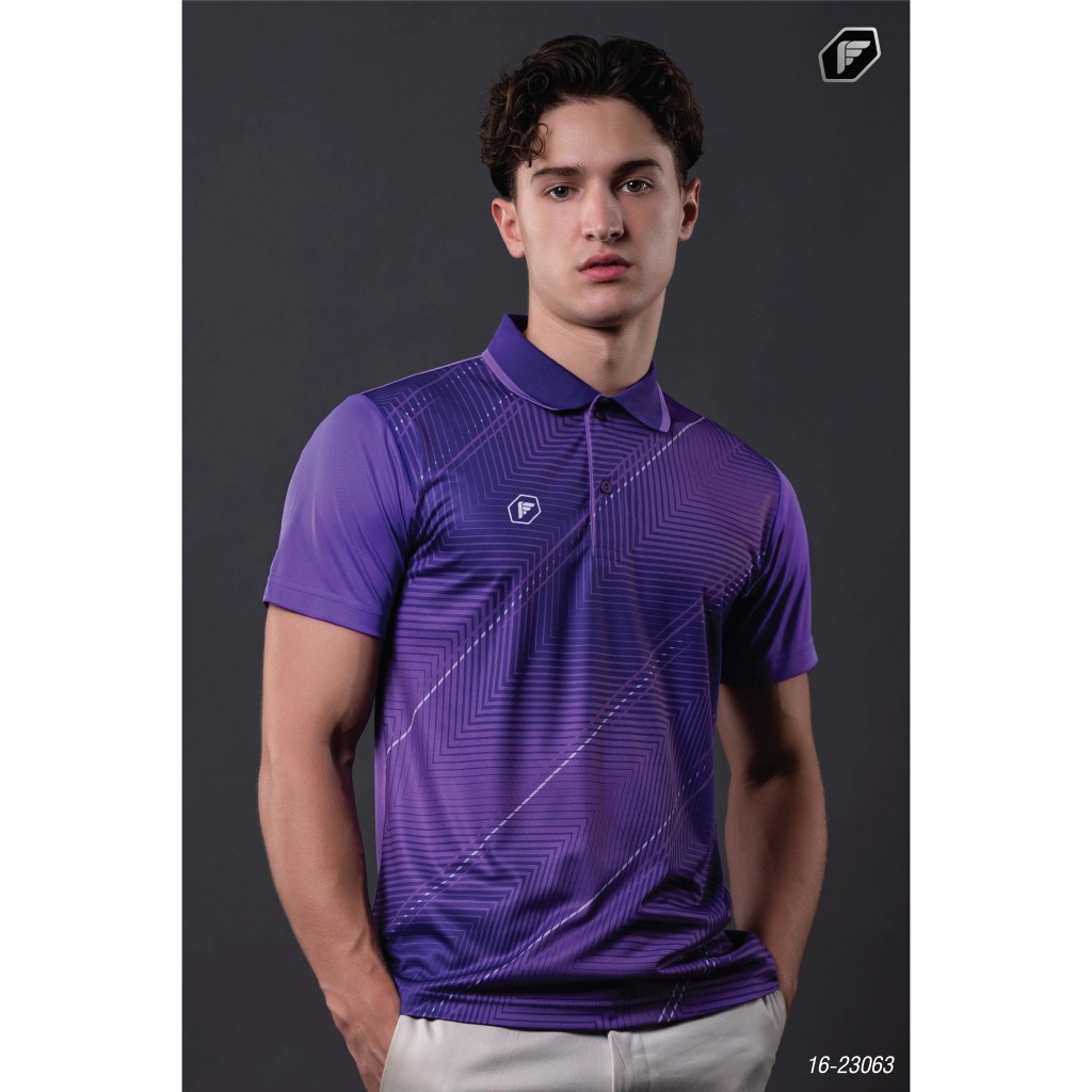 Pegan เสื้อโปโลพิมพ์ลาย รุ่น 16-23063 | Shopee Thailand