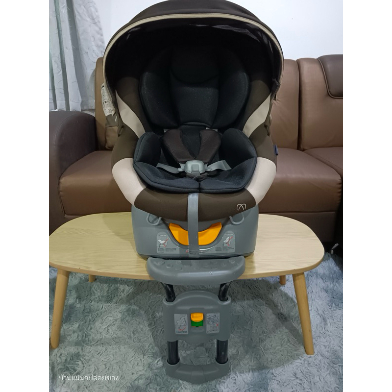 คาร์ซีท Ailebebe Kurutto หมุน 360 ° มือสอง | Shopee Thailand